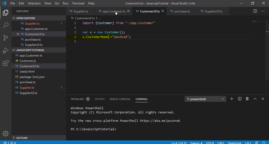 Access modifiers and Constructor in TypeScript | by Pradnya Basarikatti ...