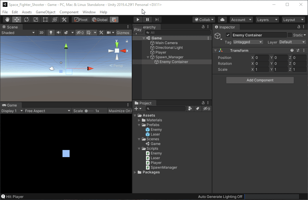 Spawning Objects In Unity Without The Clutter By Manuel Cabacungan Sep 2021 Medium
