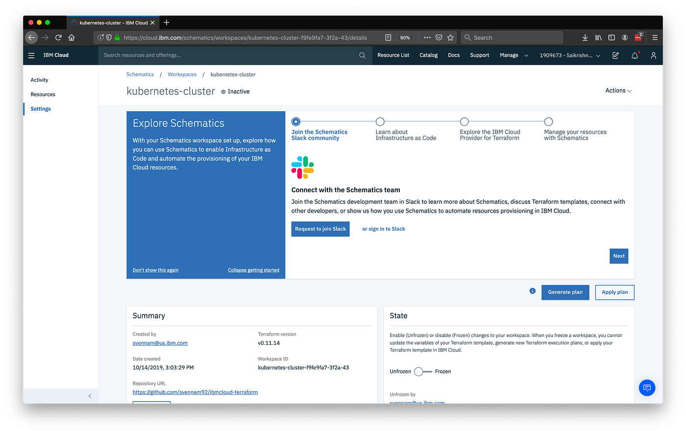 Automate Kubernetes Infrastructure with IBM Cloud Schematics | by Sai ...