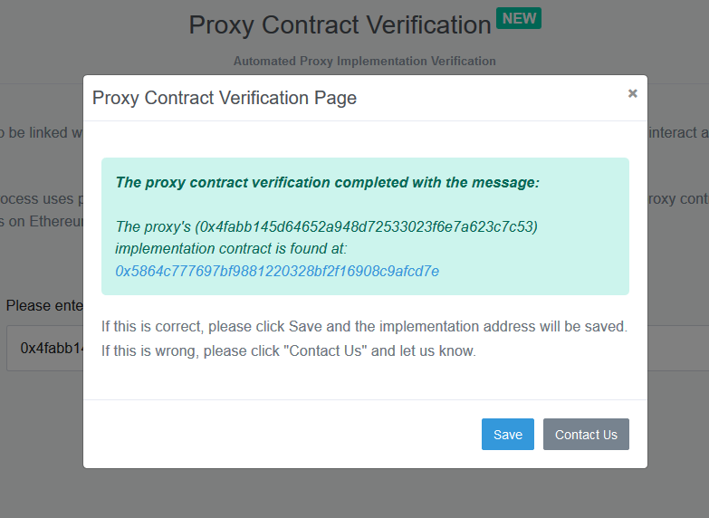 And Finally…. Proxy Contract Support on Etherscan. | by Enigmatic | Etherscan Blog | Medium