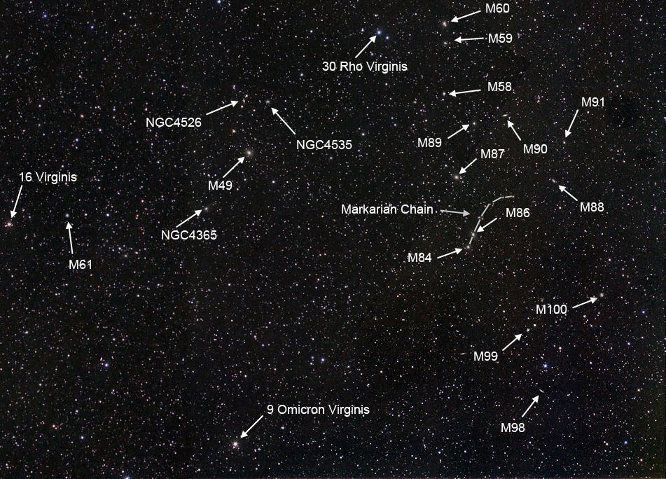 Messier Monday: The farthest Messier object (for now), M58 | by Ethan Siegel | Starts With A ...