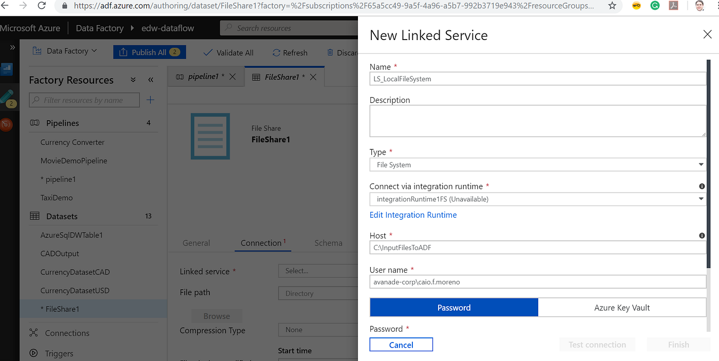 Load Local Files To Azure Blob Storage Using Azure Data Factory By Caio Moreno Medium