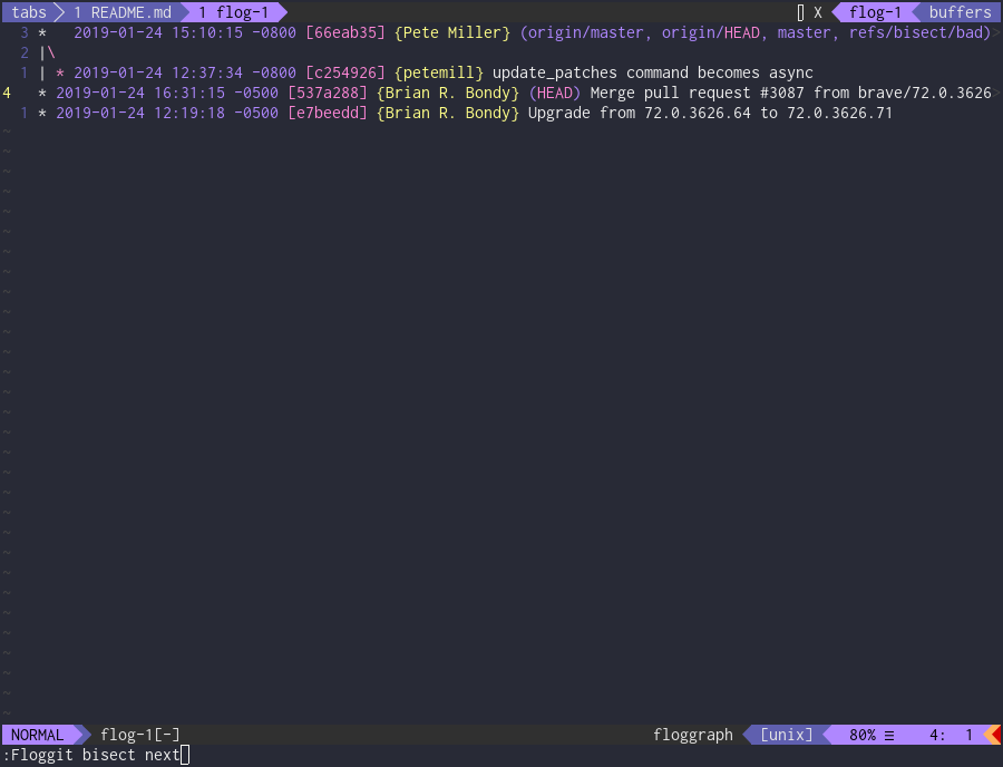 Announcing Flog, a New Git Branch Viewer for Vim from the Former Maintainer of Gitv | by Roger ...