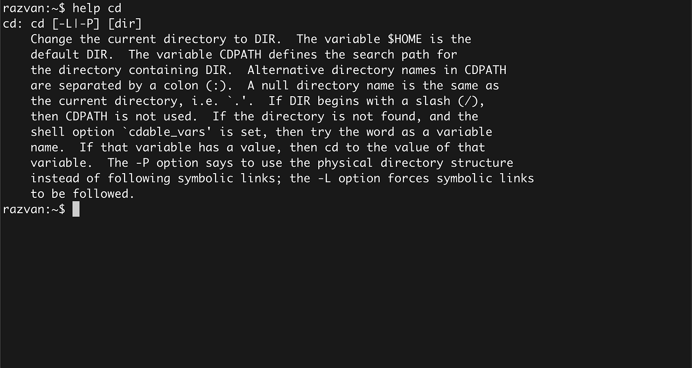 Learning Bash Part 3: The manual. Most executable programs intended for… | by Razvan L | Mar ...