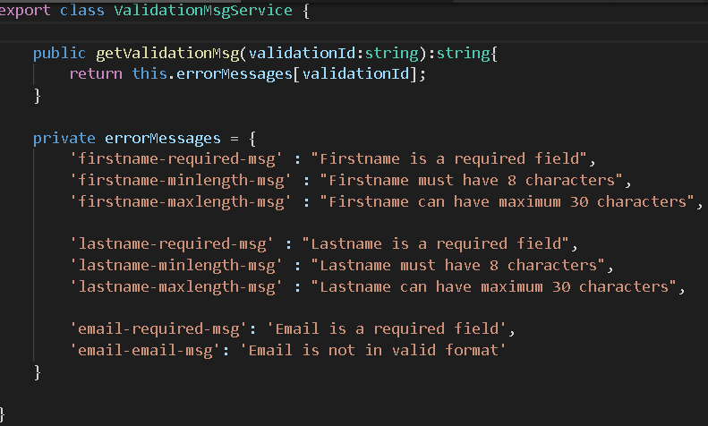 Angular Validation Error Messages display using directives! | by Sri M ... Angular Validation Error Messages display using directives! | by Sri M ...