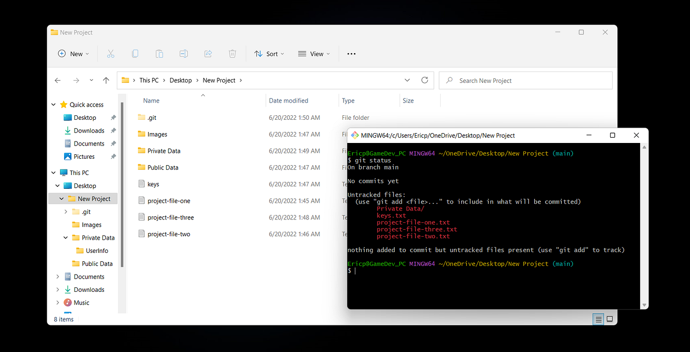 Git and Github. Objective: Create files, stage, commit… | by Eric Philippot | Jun, 2022 | Medium