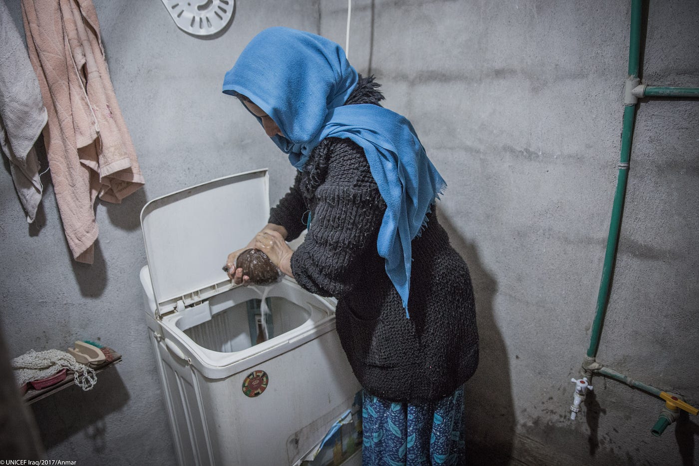 Water, essential for life. In 2013, Yousif and Hajar with their… | by ...