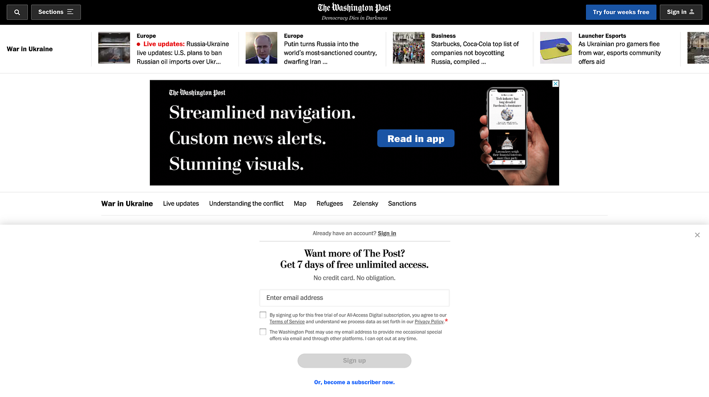 This 1998 Washington Post webpage shows just how broken the web of ...