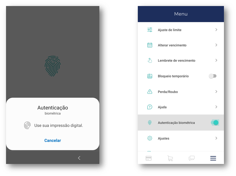 chegou o gráfico de gastos e login com biometria no app do digio! | by ...