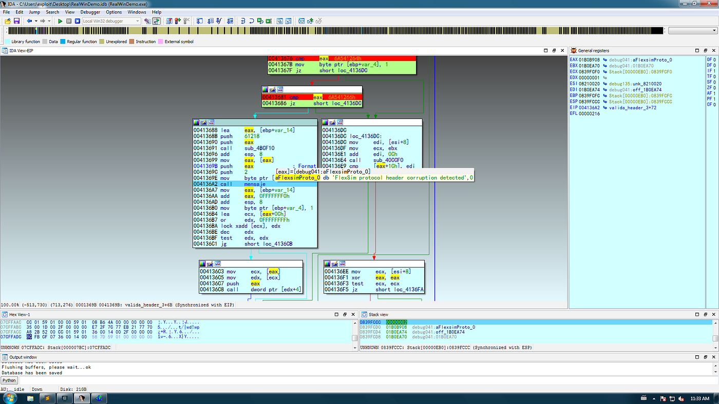 RealFlex RealWin Server [SCADA] Reverse y Exploit | by Miguel Méndez Z. | Medium