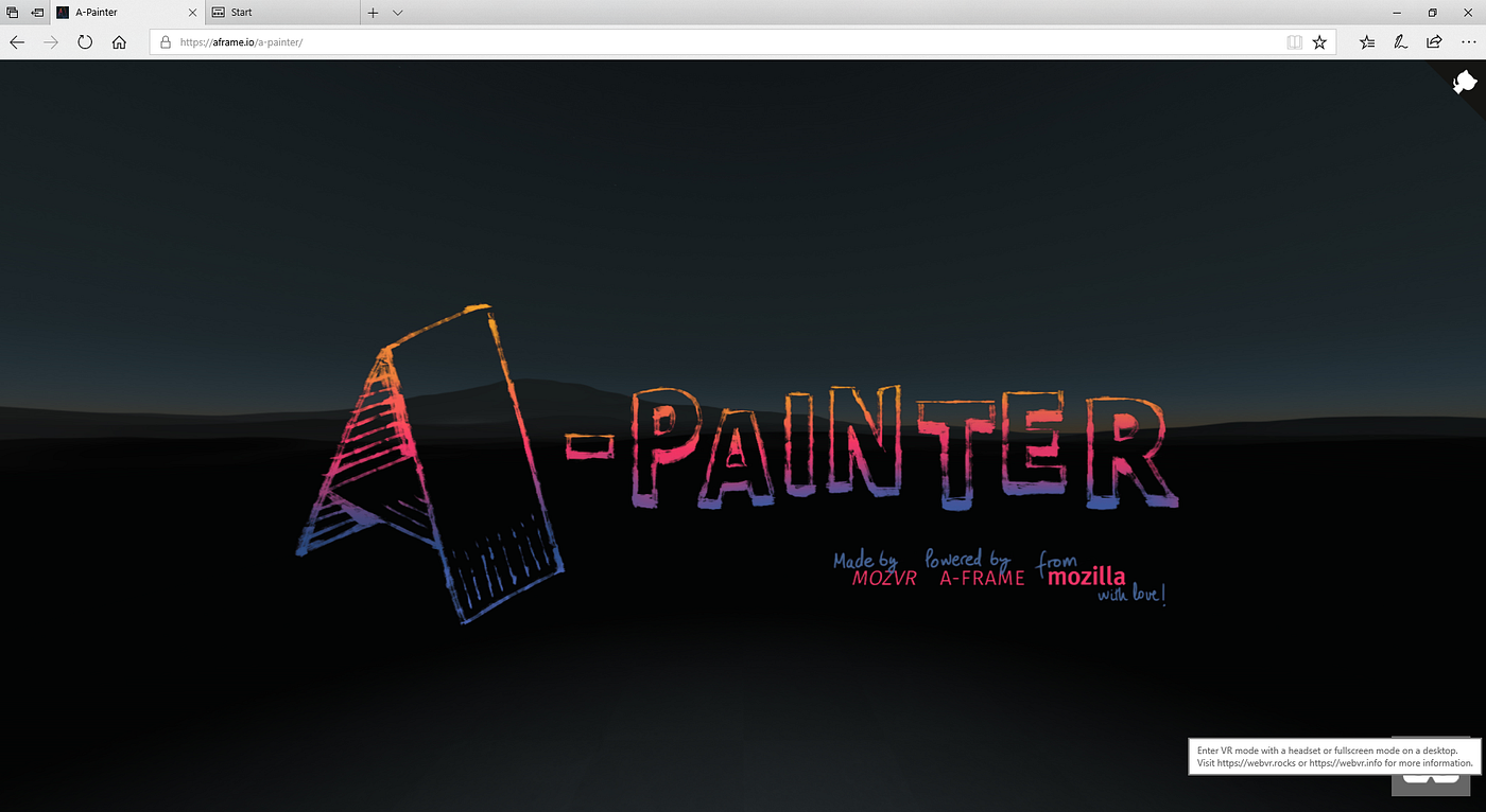 Getting Started with VR Painting using A-Painter | by Satish Goda | Medium