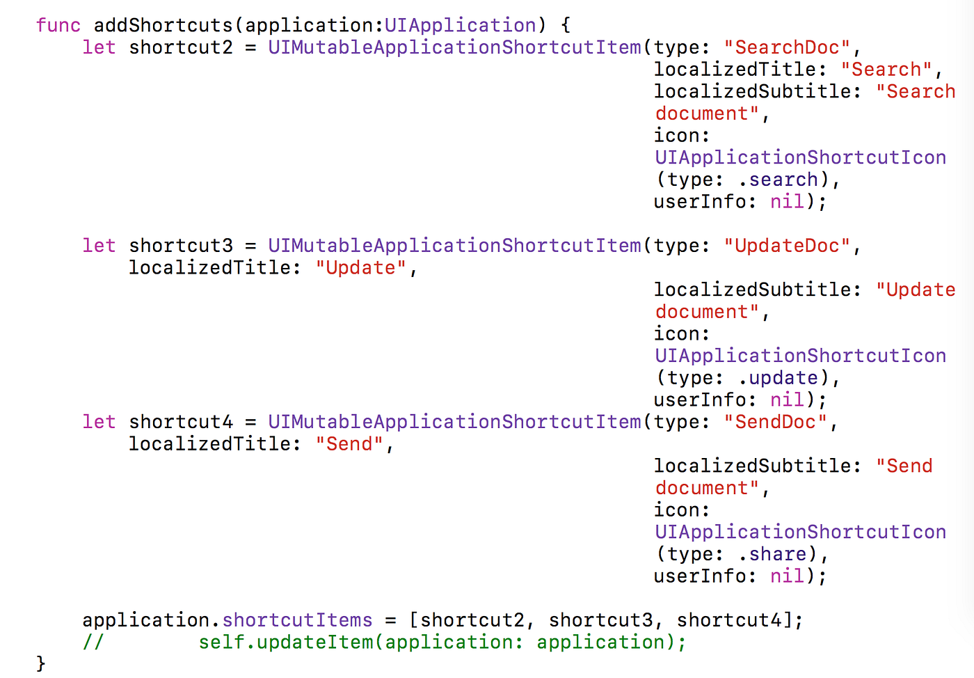 How to Implement 3D touch to use Application shortcut Items in iOS ...