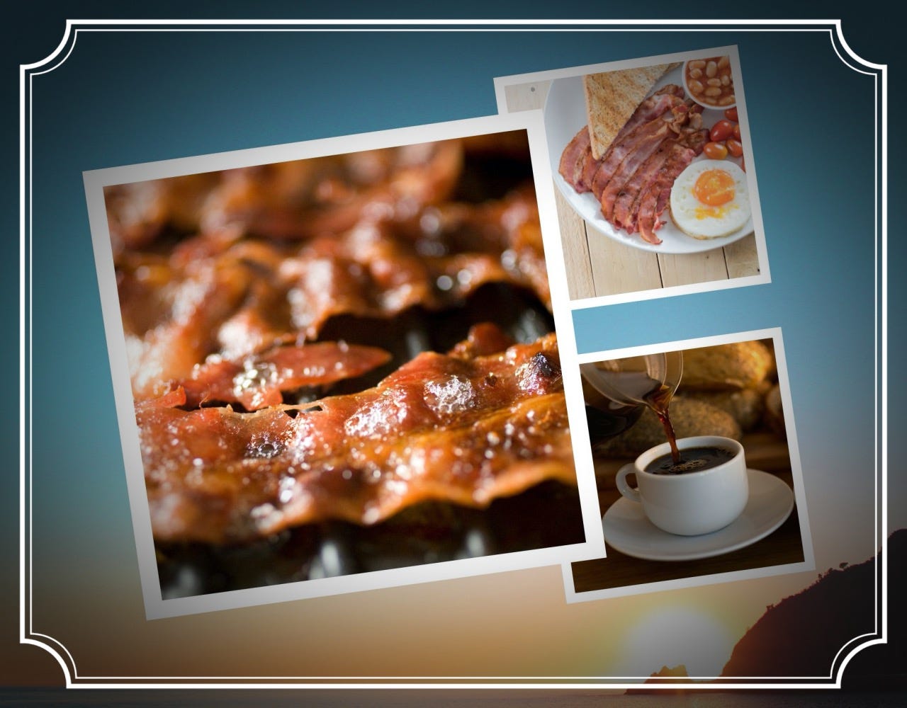 Morning Bacon Delights - The Daily Cuppa - Medium