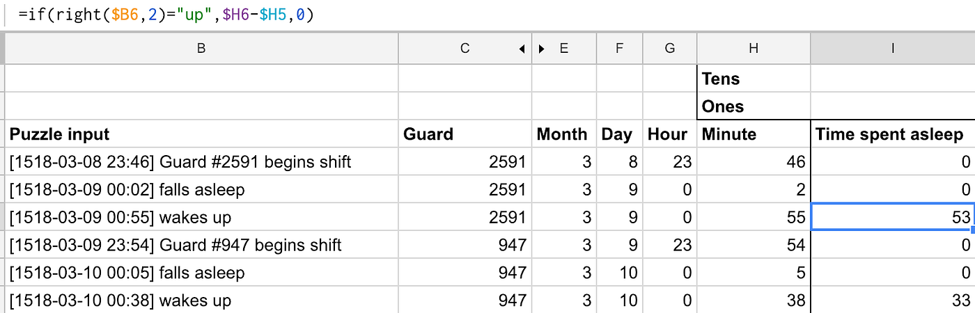Advent of Spreadsheets: Solving coding puzzles in plain sight (Advent ...