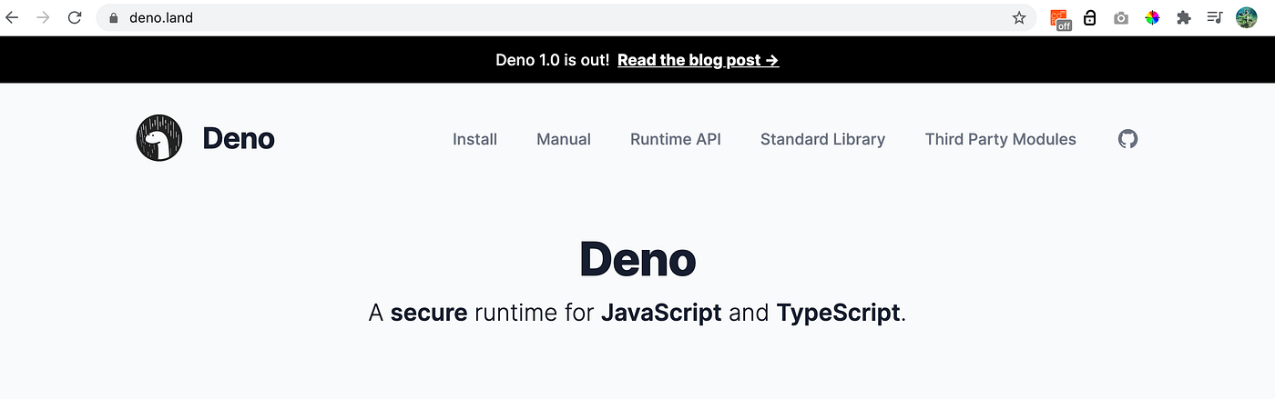 Intro to Deno.js : Better Javascript and Typescript Runtime | by Sebastianus Bara | Medium
