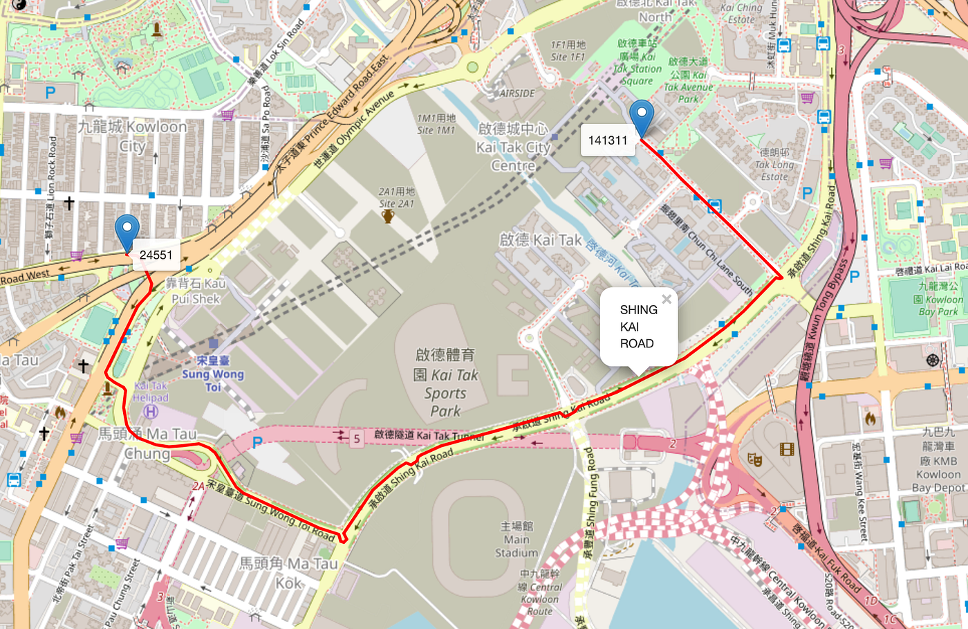 Pathfinding Visualization using Folium | by Tommy | Medium