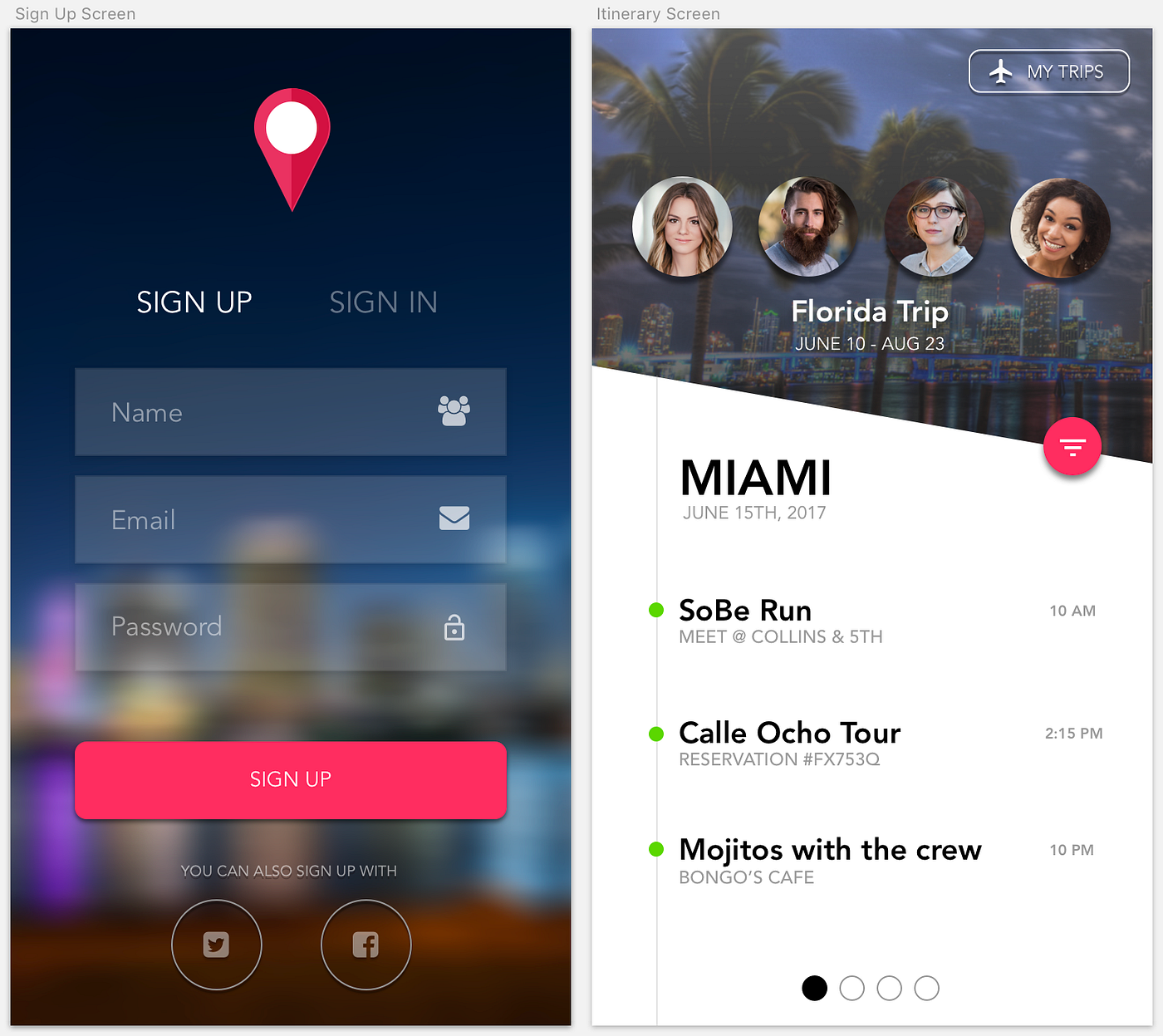 UI — Visual Design Experience. I absolutely loved getting to replicate ...