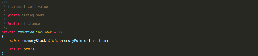 BrainFuck Interpreter using method chaining | by EDDYMENS | Medium