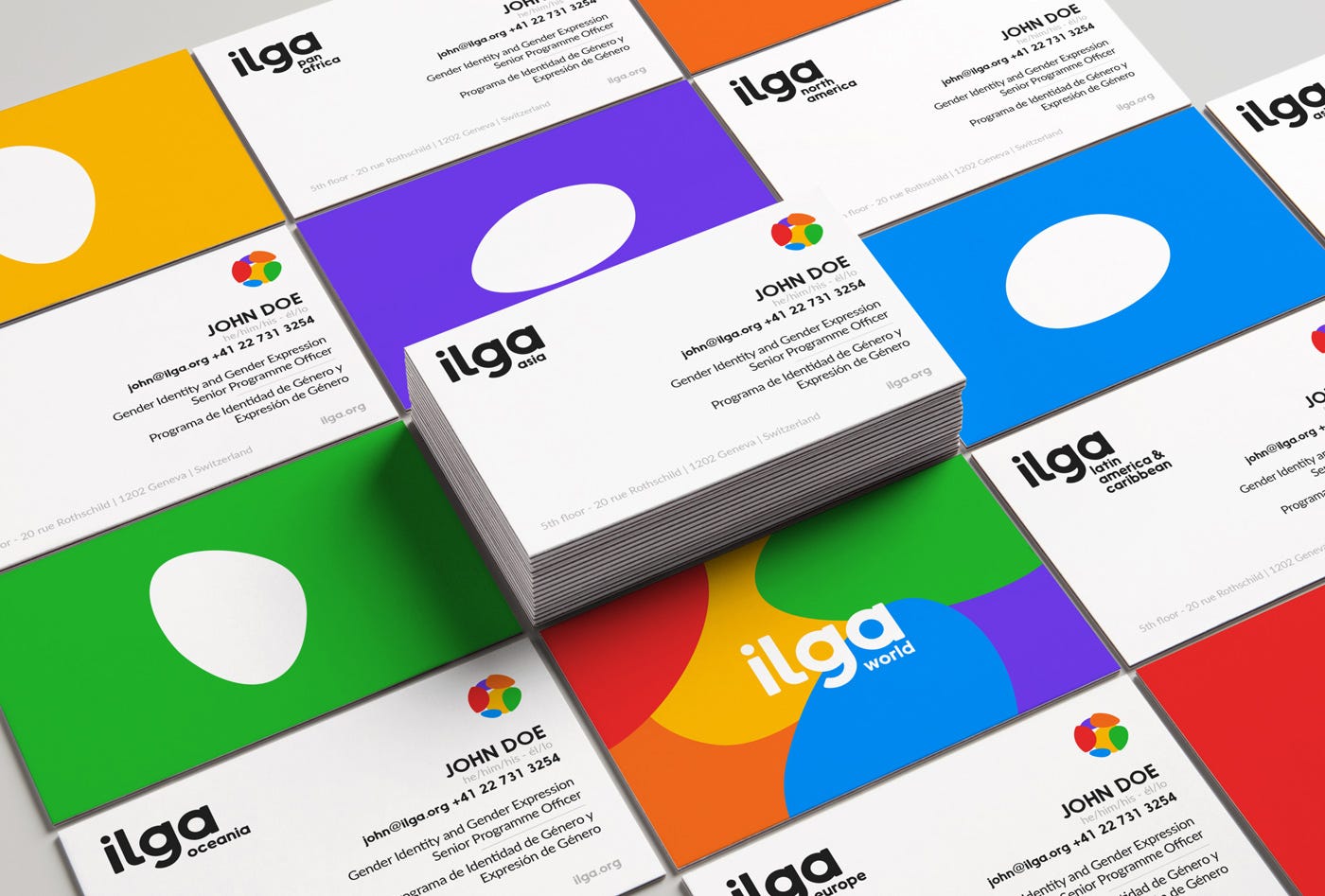 Creating a Logo System for ILGA. From self-originated project, to… | by ...