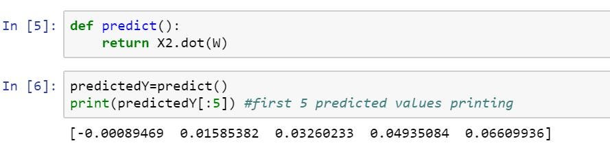 Chapter 1.3:Code for linear regression with Gradient descent (from ...