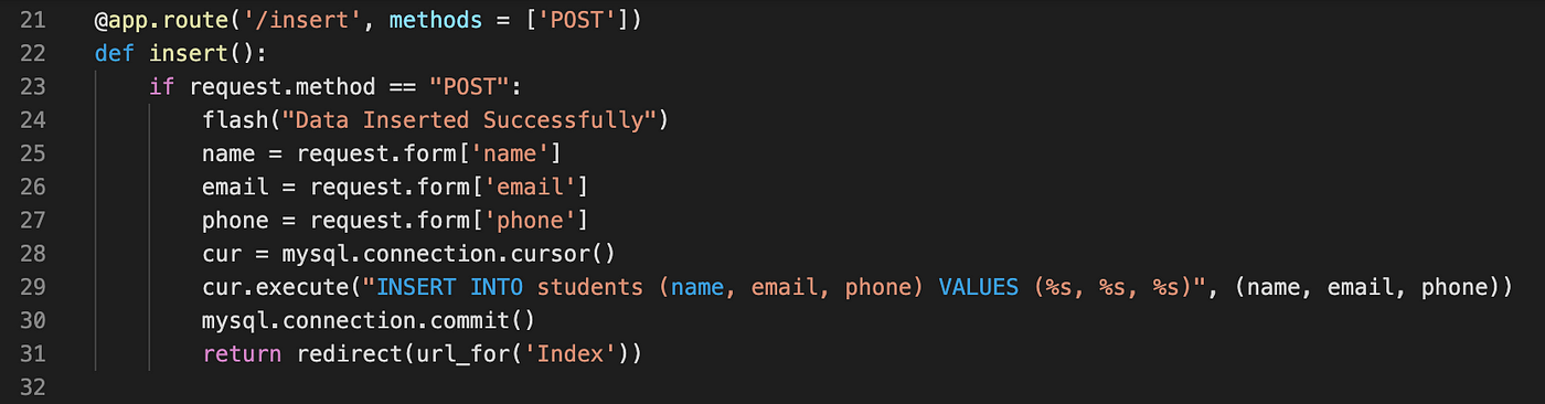 How To Use Mysql For Develop Web Application By Flask Framework Python By Topp Kullawattana