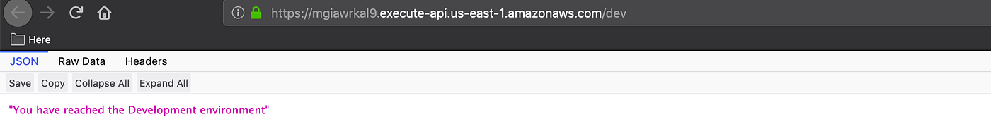 Multiple Environments for AWS Lambda Function with API Gateway | by ASHISH DHIMAN | Medium