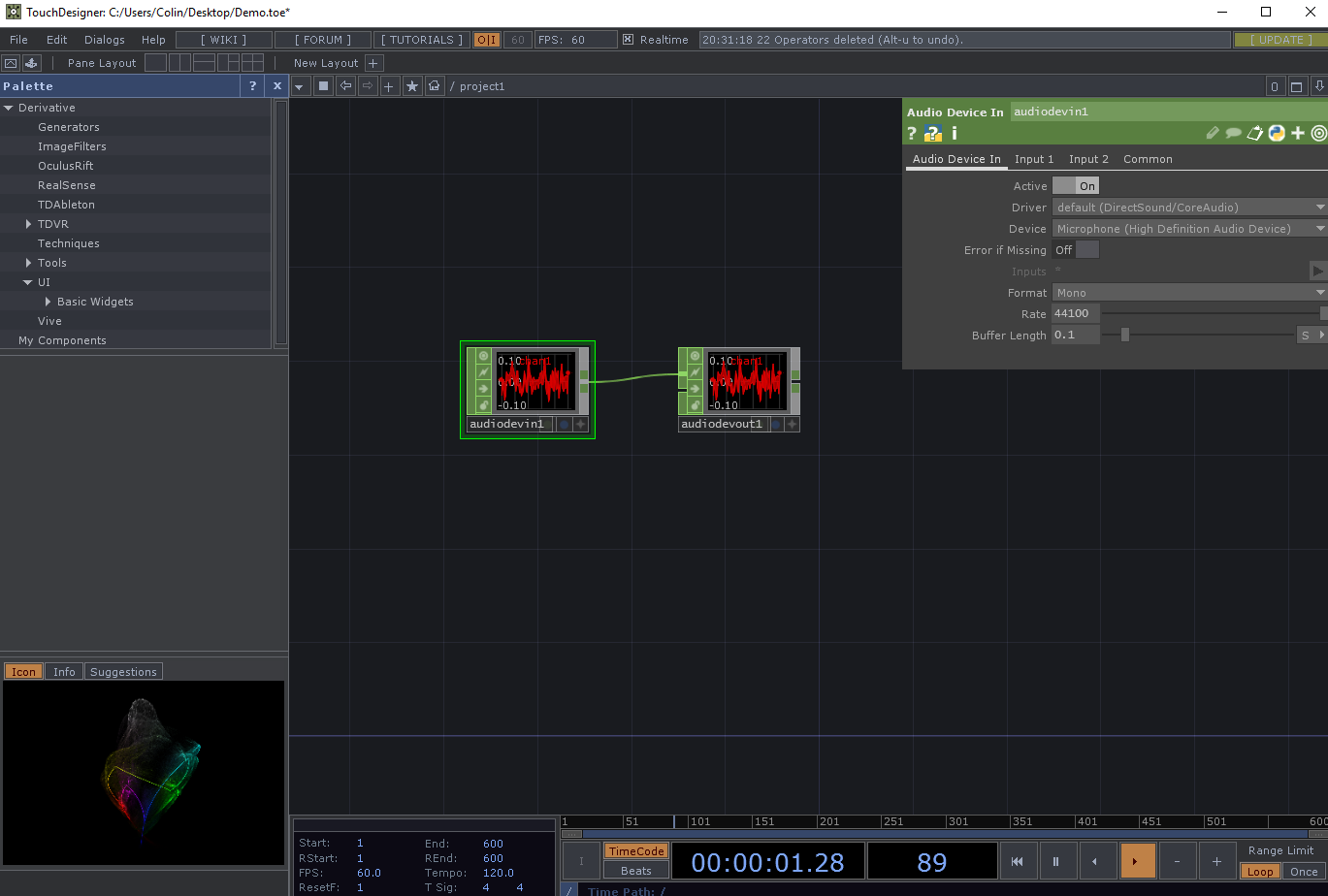 Computer visualizer program - tinygross