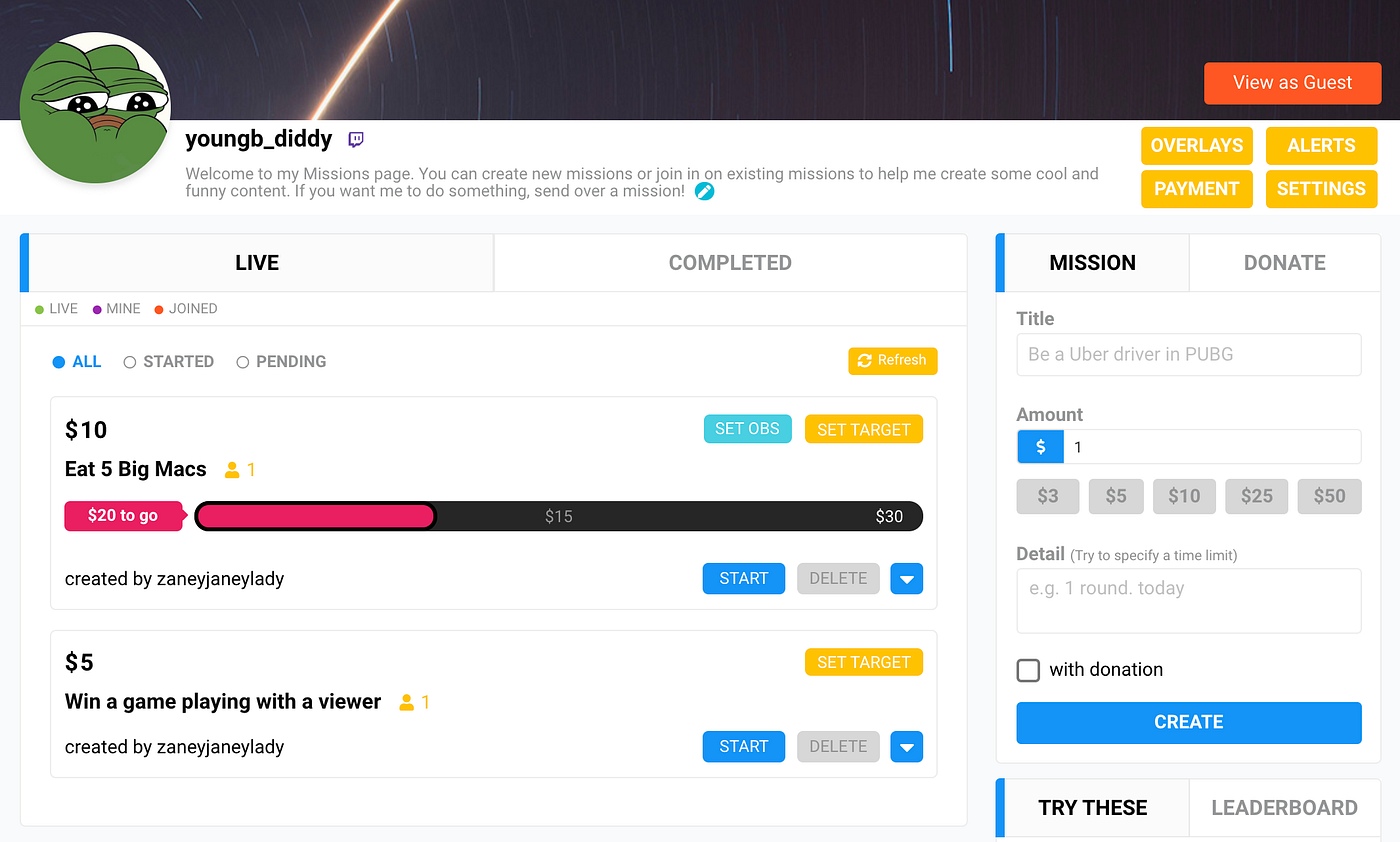 Mission Target Bar Overlay Set Up | by Master.GG | Medium