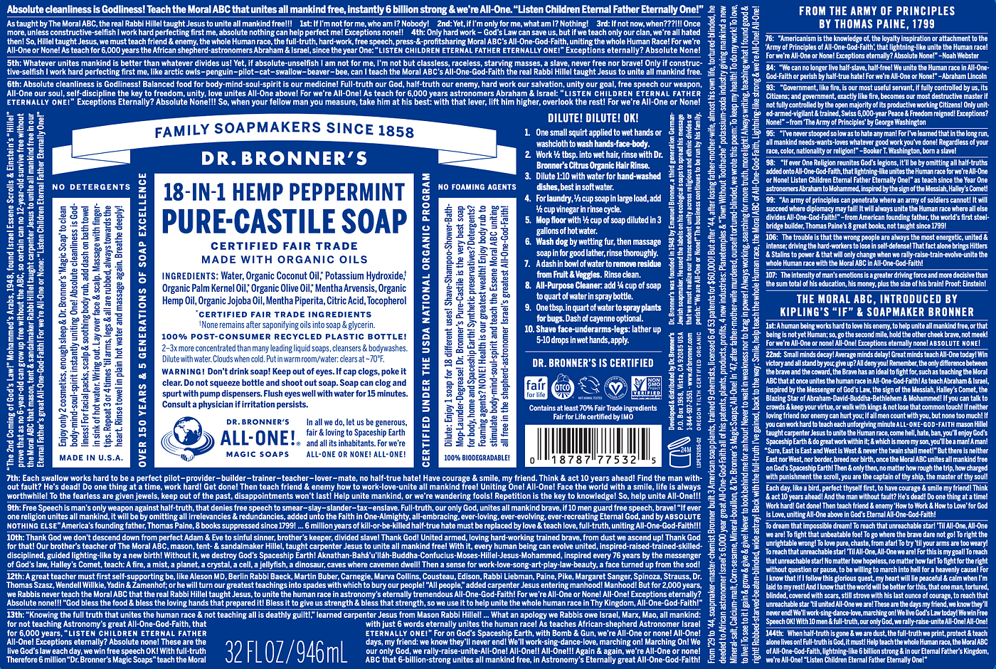 Eco-Marketing Magic: Dr. Bronner’s Soap | by Stephany | Steph Says ...