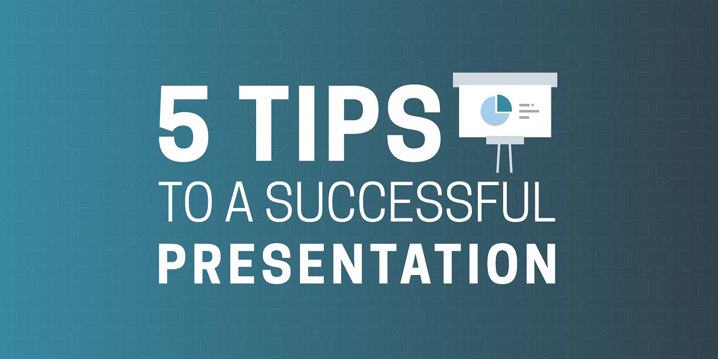 5 tips to successful presentations | by Gobito Digital Solutions | Medium
