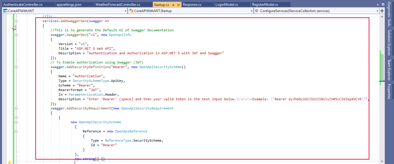 Aspnet Core 21 Jwt Authentication Tutorial With Example Api Bearer Images