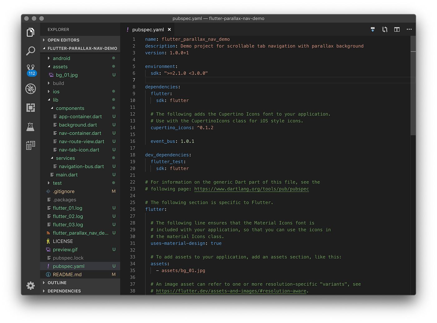 Creating a Parallax Background in Flutter | by Kenneth Reilly | ITNEXT