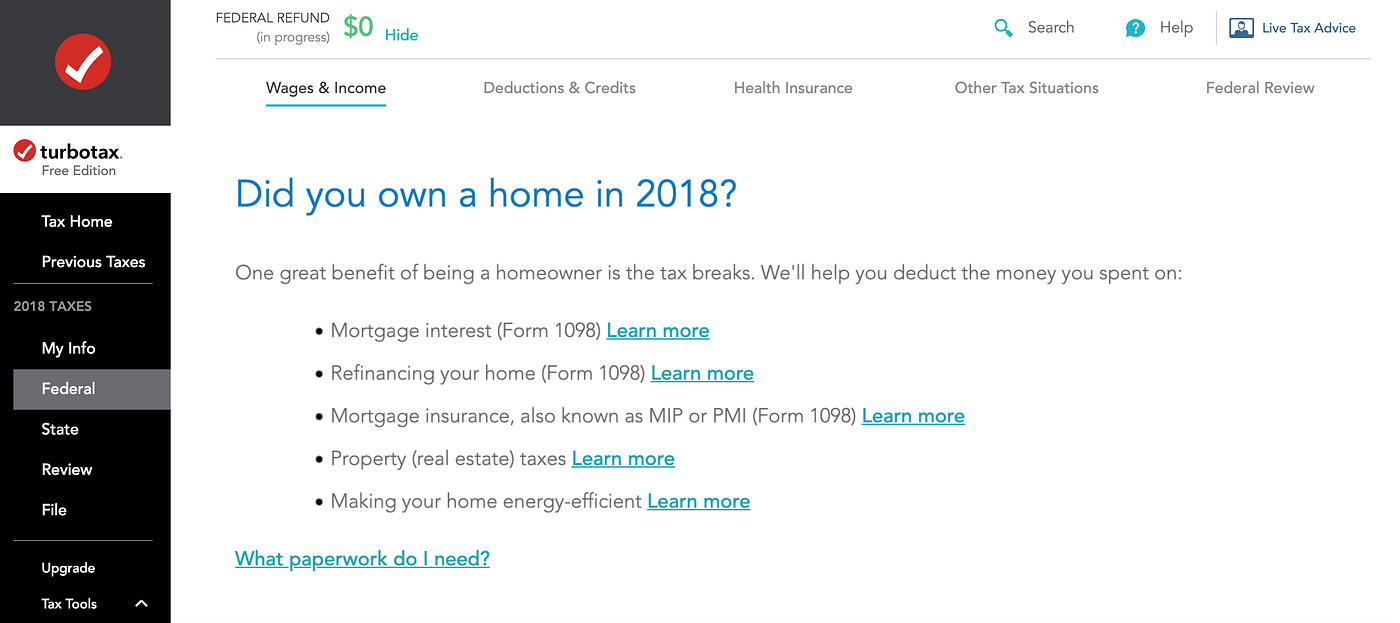 Why I love filing my taxes: a UX/UI analysis of TurboTax | by Emilia ...