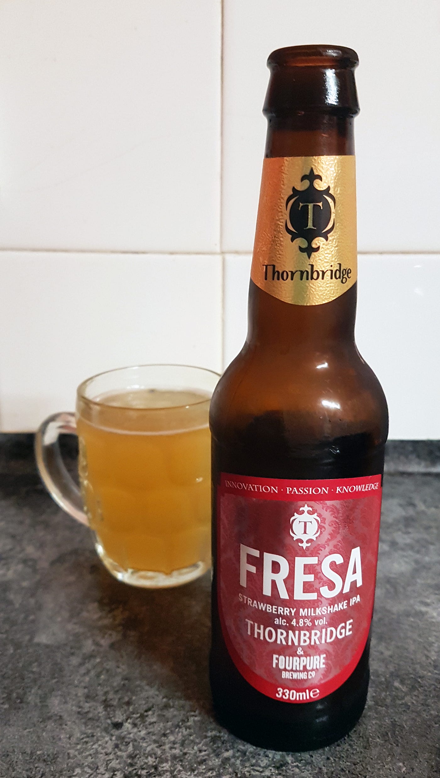 Thornbridge — Fresa. A Strawberry Milkshake IPA Collab with… | by ...