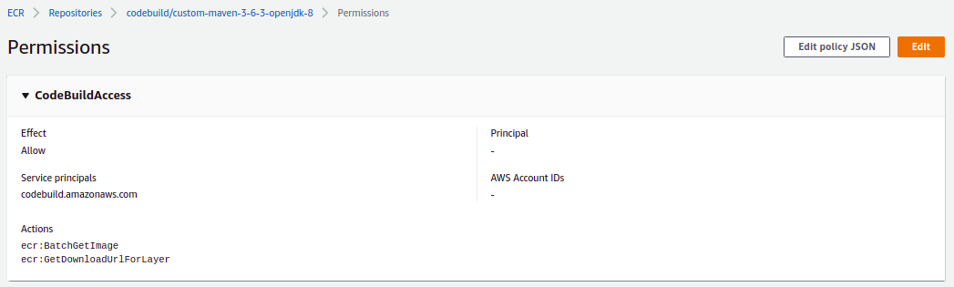 Creating a custom Java 8/Maven 3.6 Docker image and storing it at AWS ECR to use with AWS ...