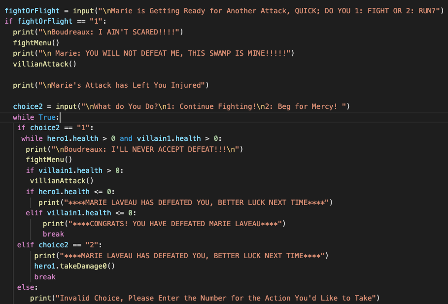 Atchafalaya Adventures: Python Text Game | by Zakopry | Medium