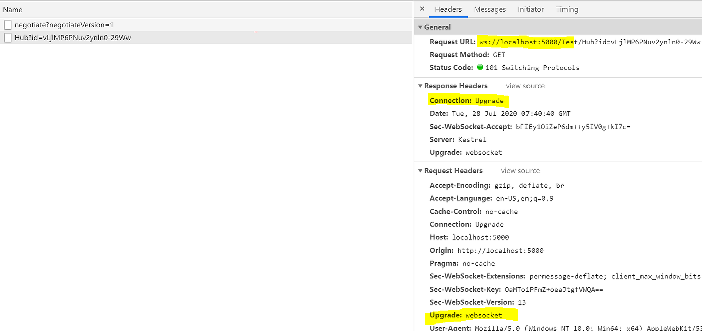ASP.NET Core SignalR & SignalR Debugging Tool | Medium