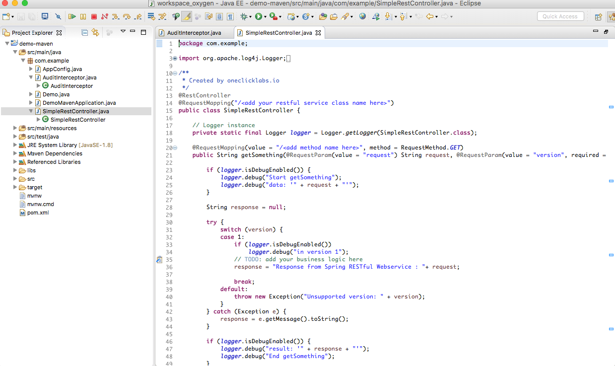 Microservices Plugin for Eclipse — alpha version | by Karthikeyan Sadayamuthu | Devxchange ...