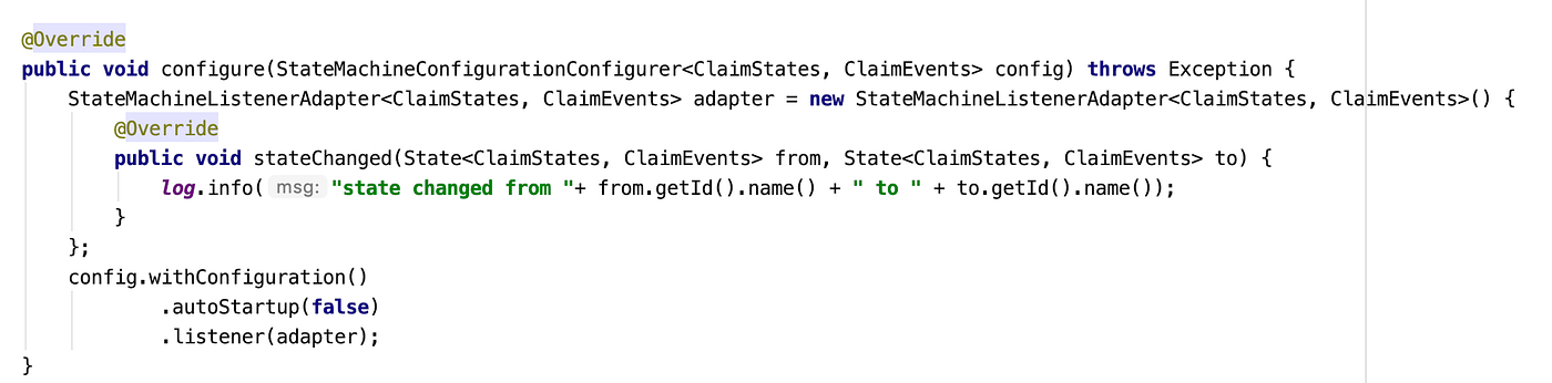 Getting Started With Spring State Machine | by Prateek | Medium