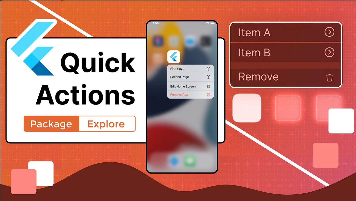 Quick Actions in Flutter App. In this article we will discuss about… | by Vijay R ...
