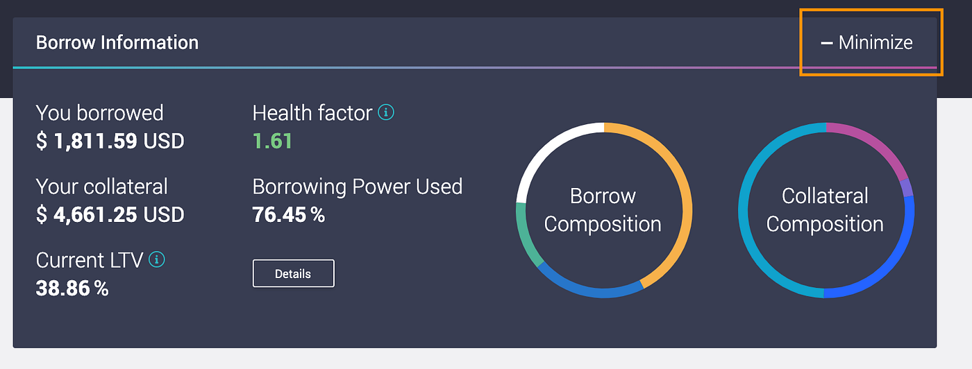 Aave V2 Design Upgrade. When setting up the design and user… | by Rowan van Ginkel | Aave Blog ...