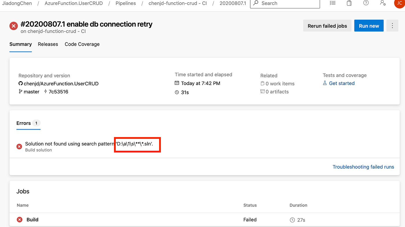 Cicd For Azure Functions App By Using Github And Azure Devops By Jiadong Chen Level Up Coding