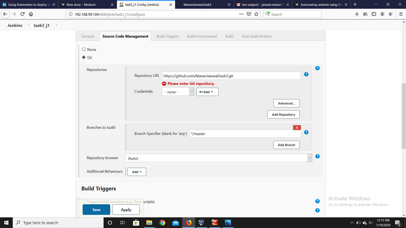 Using Kubernetes To Deploy A Containerized Web App By Jaiswal Manan Medium