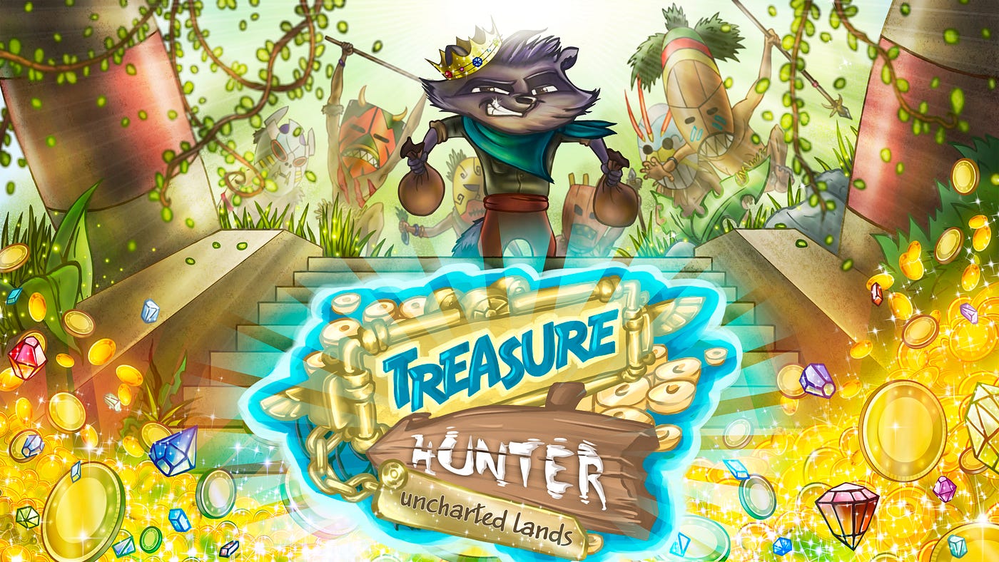 Treasure Hunter — the first mobile game with SWIPE4 gameplay is already ...