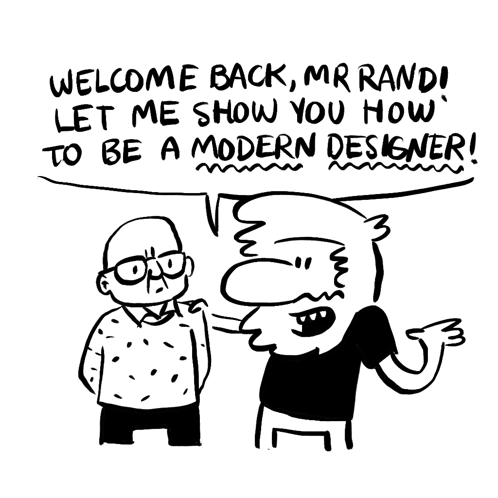 Comics about design and butts. Just dumping a bunch of comics I drew ...