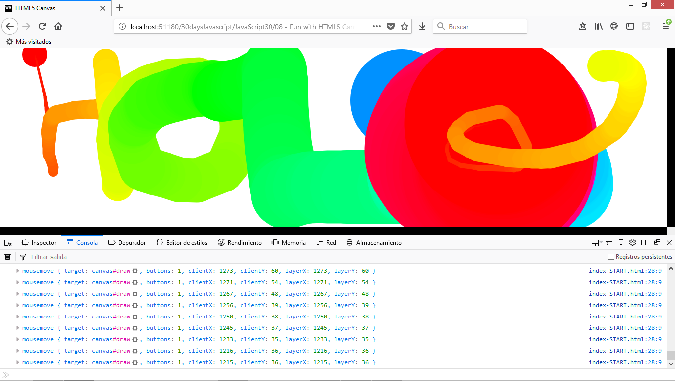Pintando con el canvas, javascript. | by Yone Moreno Jiménez | Medium