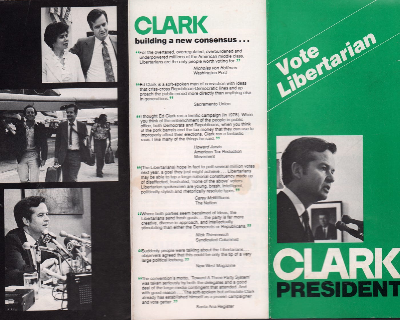 Modern Libertarian History: Clark Campaign 1980 | by James Peron | The ...