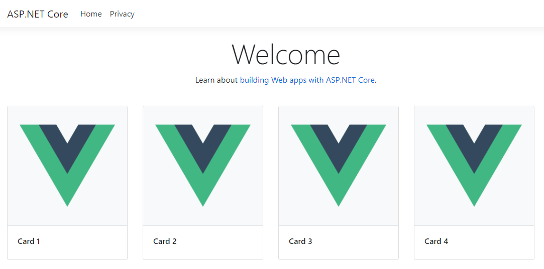 Using Vue Components in ASP.NET Core without bundler | The Startup