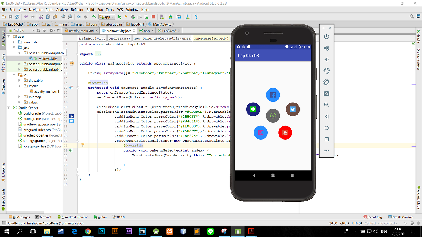 3SB04: Android Development. Android Studio (แอนดรอยด์ สตูดิโอ) | by ...