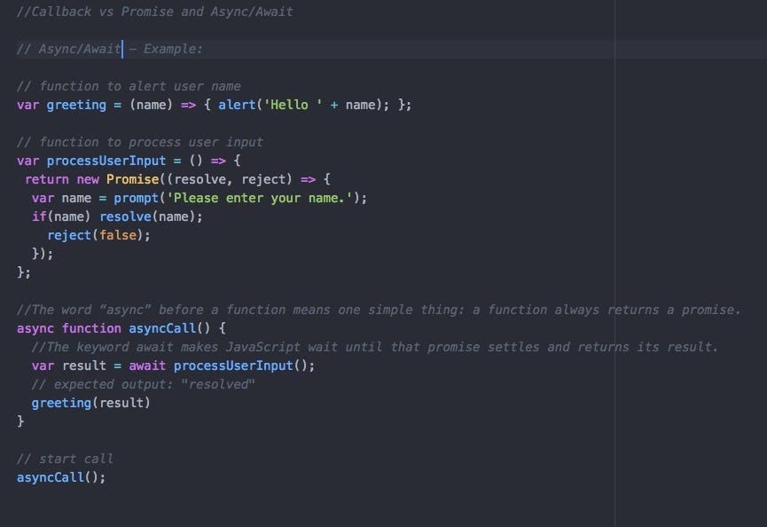 Callback Vs Promise And Async Await In Javascript By Santosh Shinde